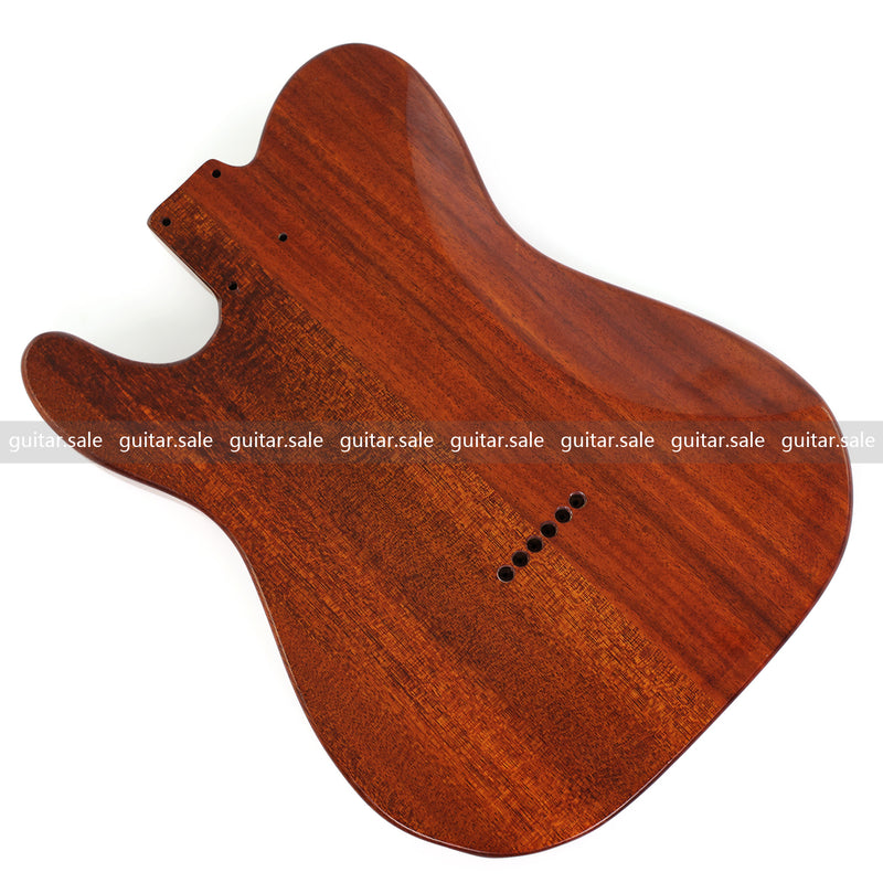 One-of-a-Kind Burl Wood Veneer Epoxy Resin TL Style Electric Guitar Bo ...