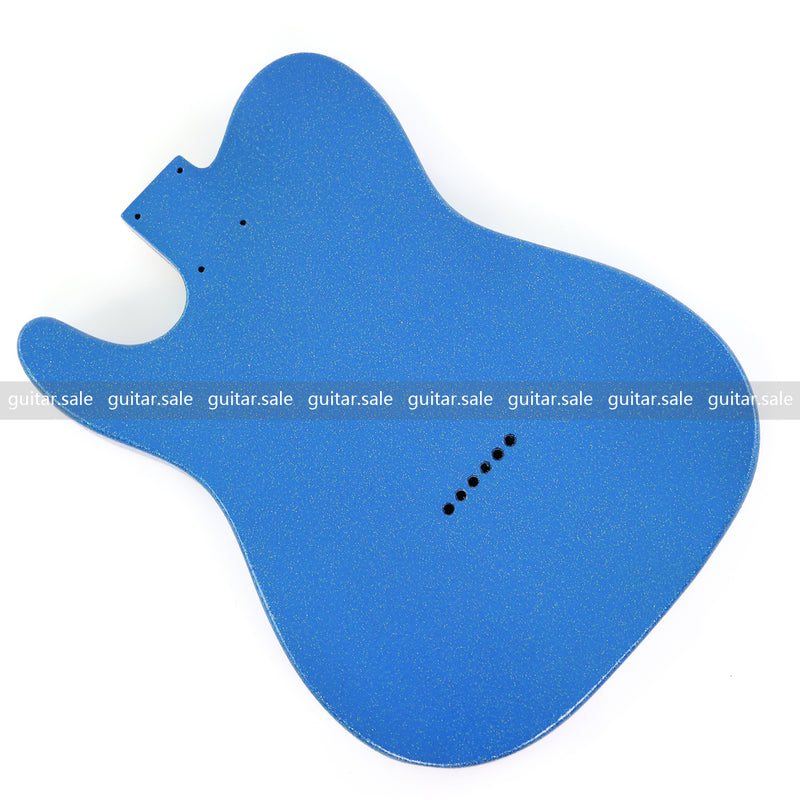One-of-a-Kind Burl Wood Veneer Epoxy Resin TL Style Electric Guitar Bo ...