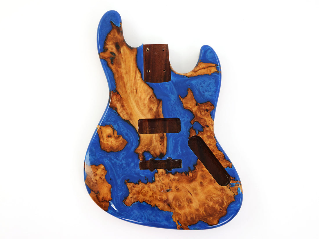 X-TL EpoxyBurl Electric Guitar Body — Guitar Sale